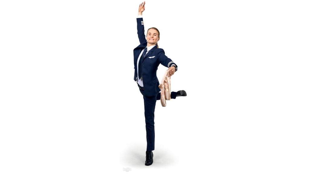 Pilots out of their office: Elīna Štēbele - airBaltic Training
